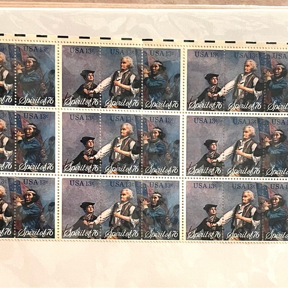 Office | 2 For 3 Sheet Of 30 Retired Spirit Of 76 Postage Stamps | Poshmark